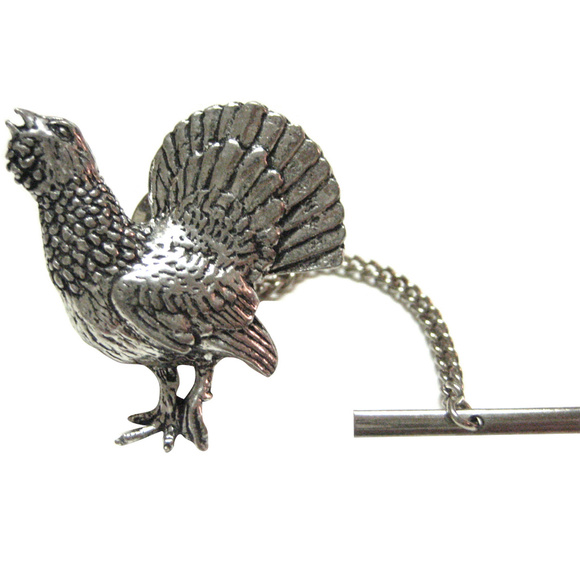 Kiola Designs | Accessories | Scottish Capercaillie Bird Tie Tack ...